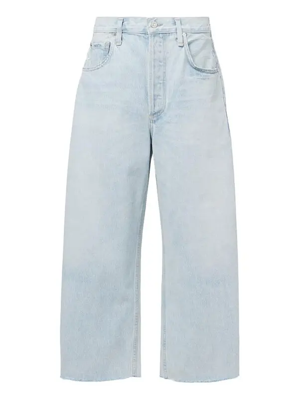 Citizens Of Humanity Annina High-rise Wide-leg Jeans - Blue