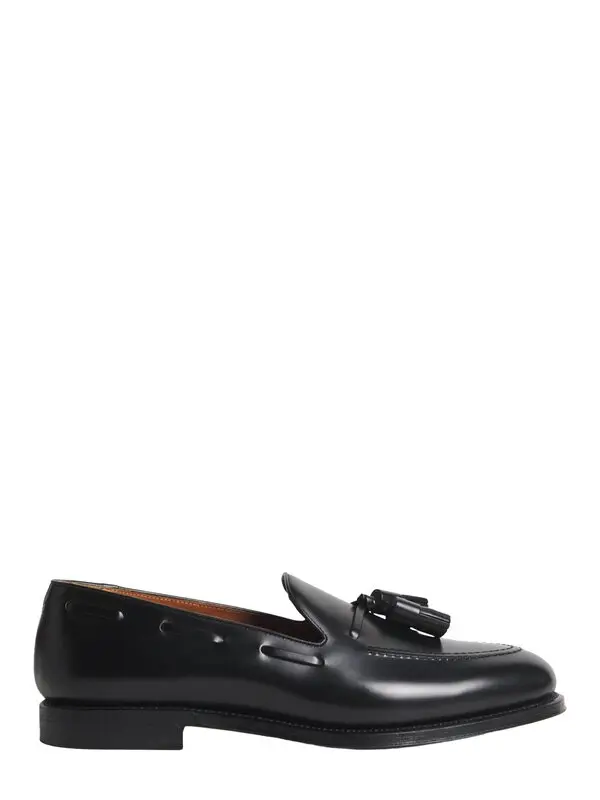 Polo Ralph Lauren Leather Tasselled Loafers - Black