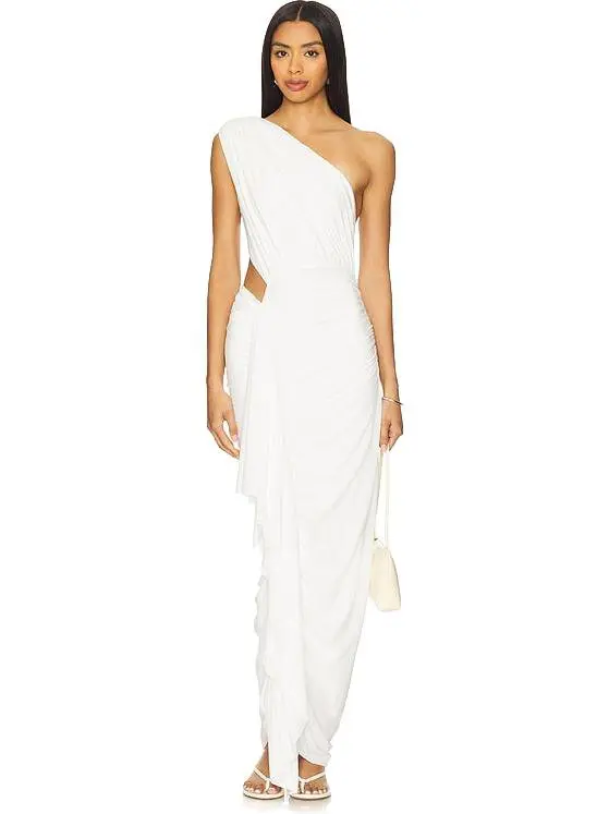 Superdown Juliet Midi Dress In . Also - White