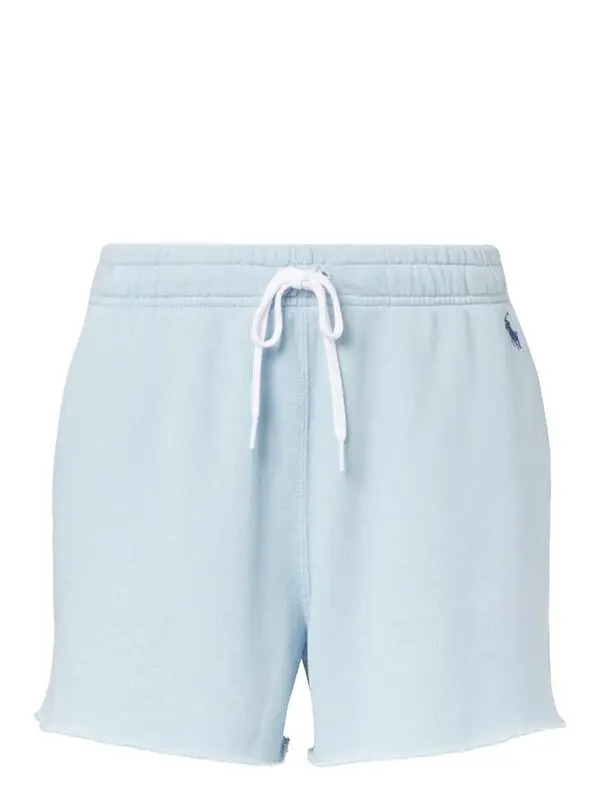 Polo Ralph Lauren Cotton-blend Drawstring Shorts - Blue