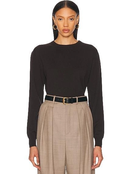 Saint Laurent Crewneck Sweater - Ebene
