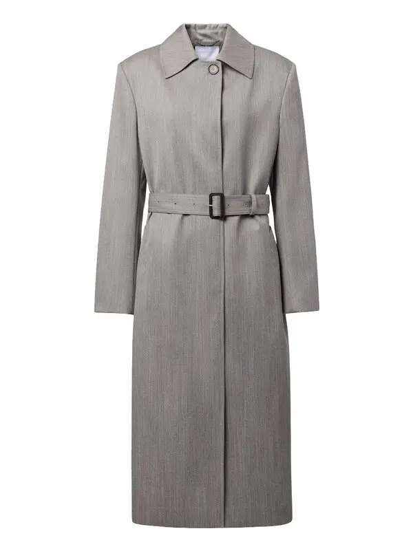 Stella McCartney Wool-blend Coat - Grey