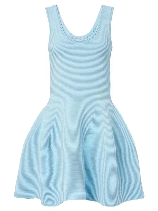 Simkhai Larina Flared Minidress - Blue
