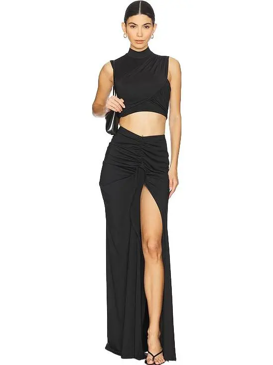 Superdown Brioni Skirt Set In . Also - Black
