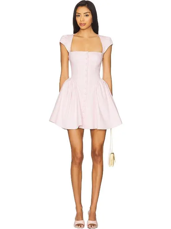 Majorelle Jameson Mini Dress In . Also - Pink