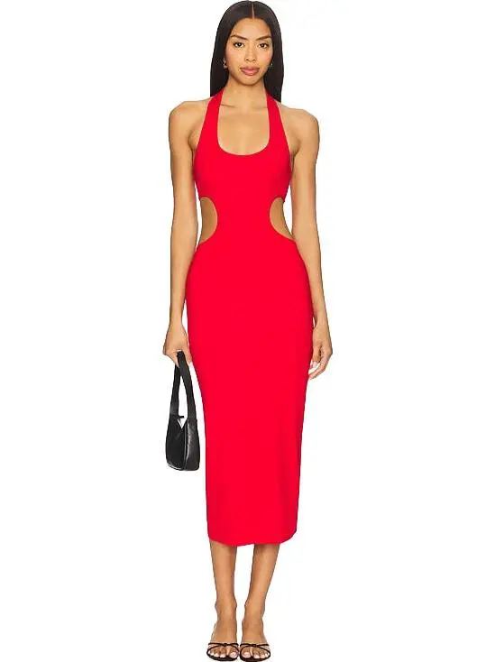 LOVERS AND FRIENDS Alara Maxi Dress In . Also - Red