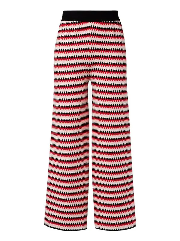 La DoubleJ Knitted Wide-leg Pants - Multicoloured