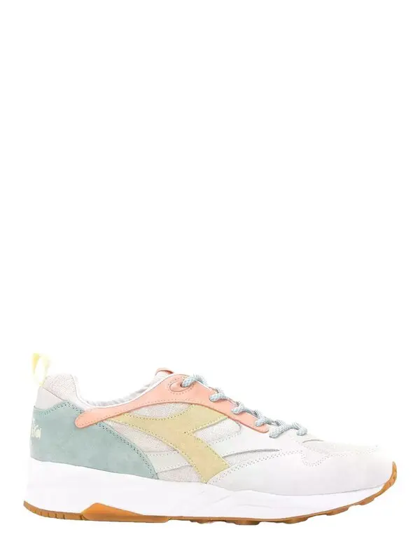 DIADORA Colour Block Panelled Design Sneakers - Neutrals