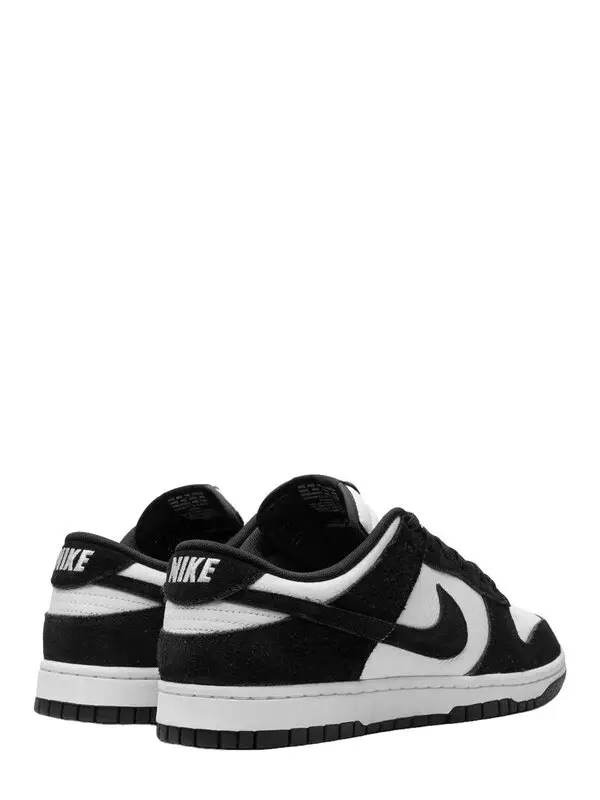 Nike Dunk Low Suede Panda Sneakers - White
