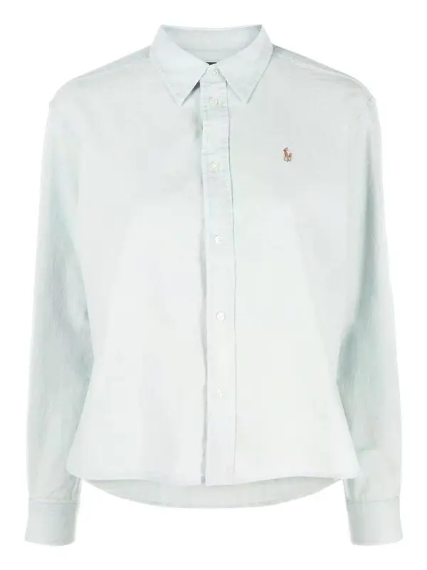 Polo Ralph Lauren Long-sleeve Button-up Shirt - Blue