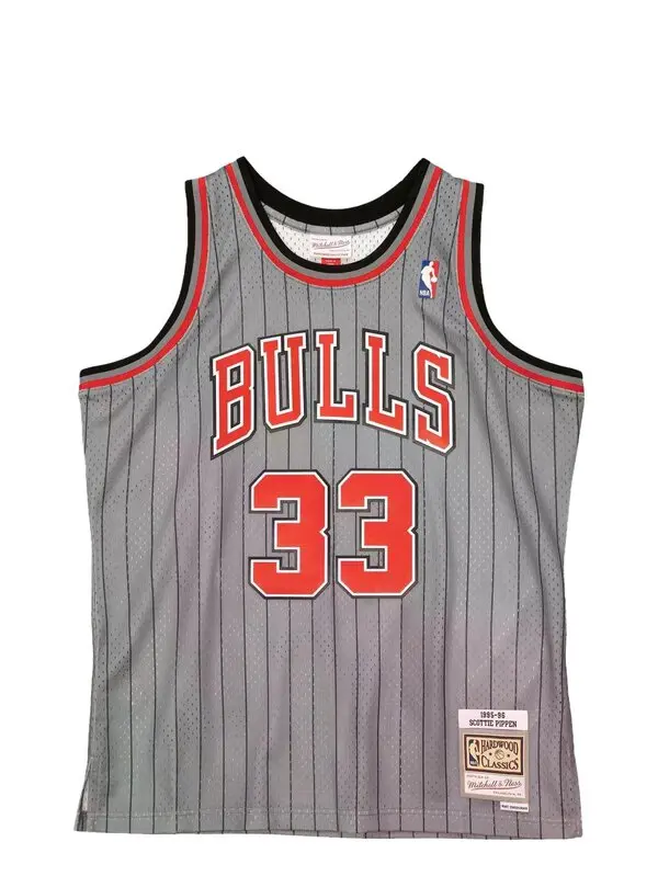 Mitchell & Ness Chicago Bulls Pippen Reload Swingman Tank Top - Grey