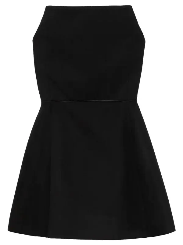 IOANA CIOLACU Corset Style Mini Dress - Black