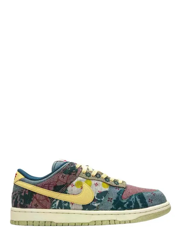 Nike Dunk Low Sp "community Garden" Sneakers - Blue