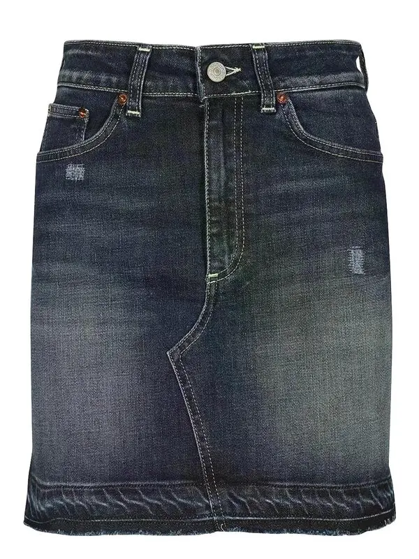 DONDUP Denim Mini Skirt - Blue