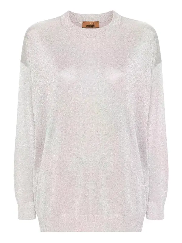 Missoni Metallic Knit Jumper - Pink