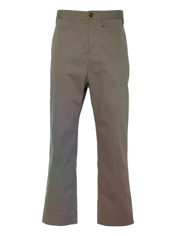 VIVIENNE WESTWOOD Cropped Cruise Trousers - Green