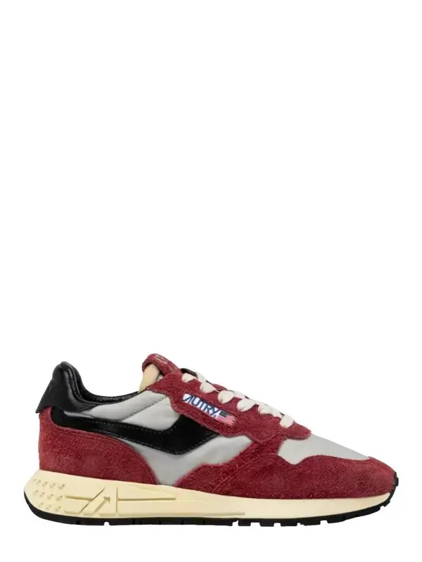 AUTRY Reelwind Low Wmns / Black Sneakers - Red