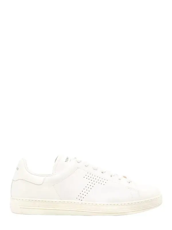 TOM FORD Warwick Leather Sneakers - Neutrals