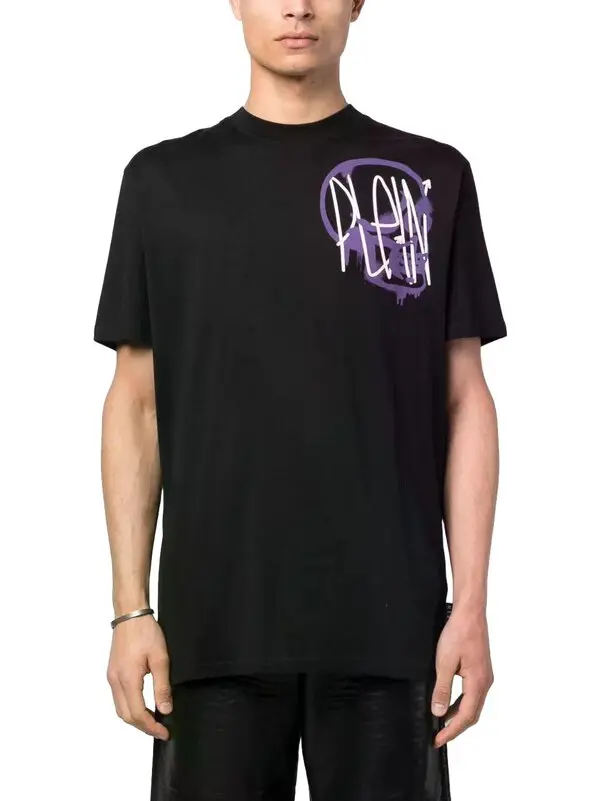 Philipp Plein Graphic-print Short-sleeved T-shirt - Black