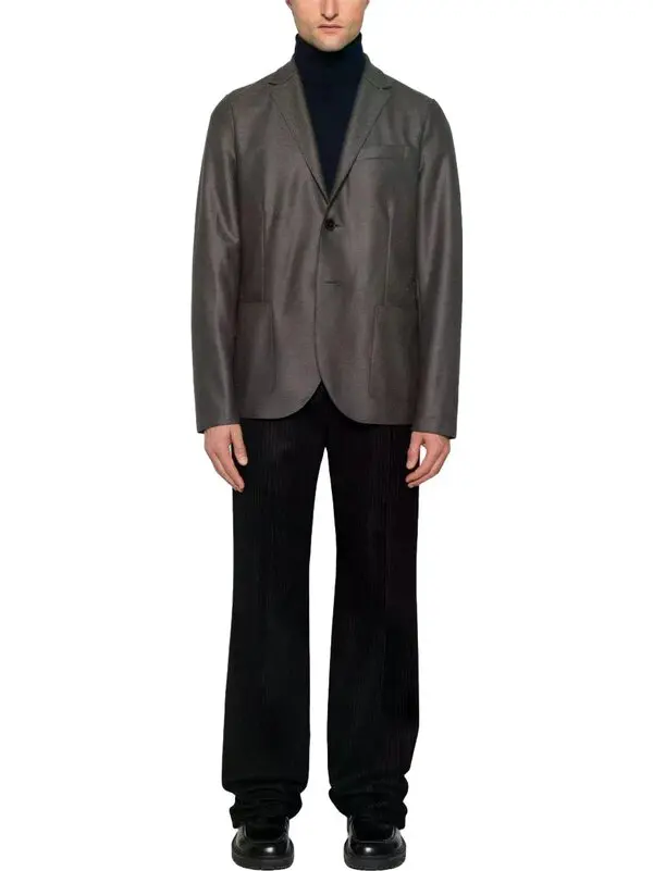 Harris Wharf London Light Blazer - Grey