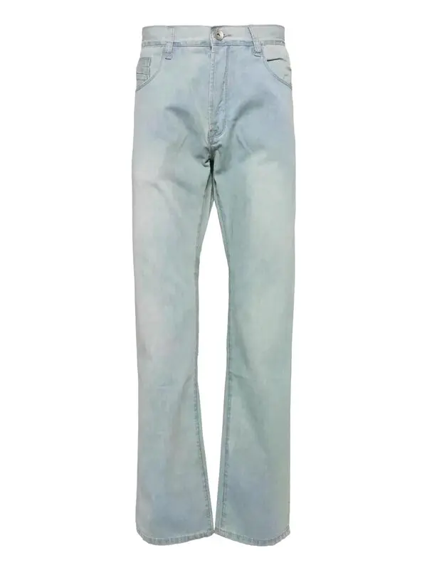 PRIVATE STOCK LABS The William Straight Leg Jeans - Blue