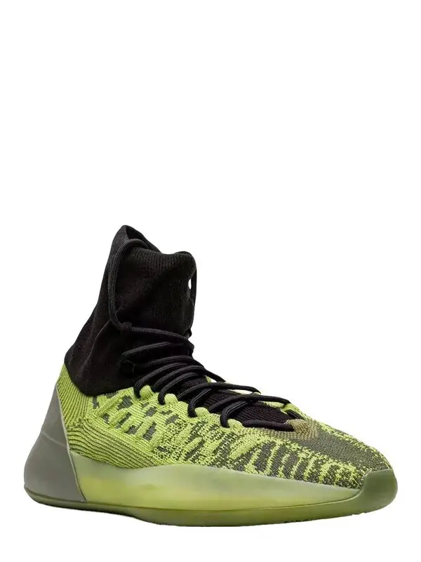 ADIDAS X YEEZY Basketball Knit Glow Sneakers - Grey