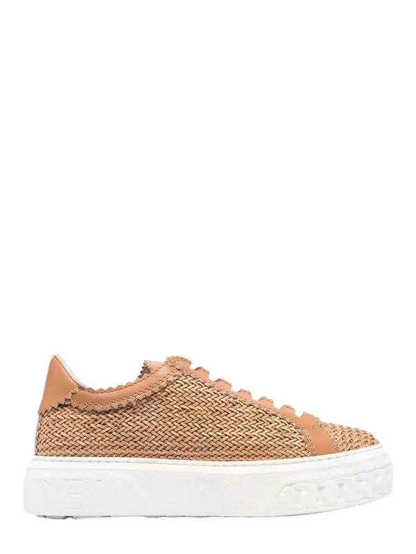 Casadei Off-road Woven Sneakers - Neutrals