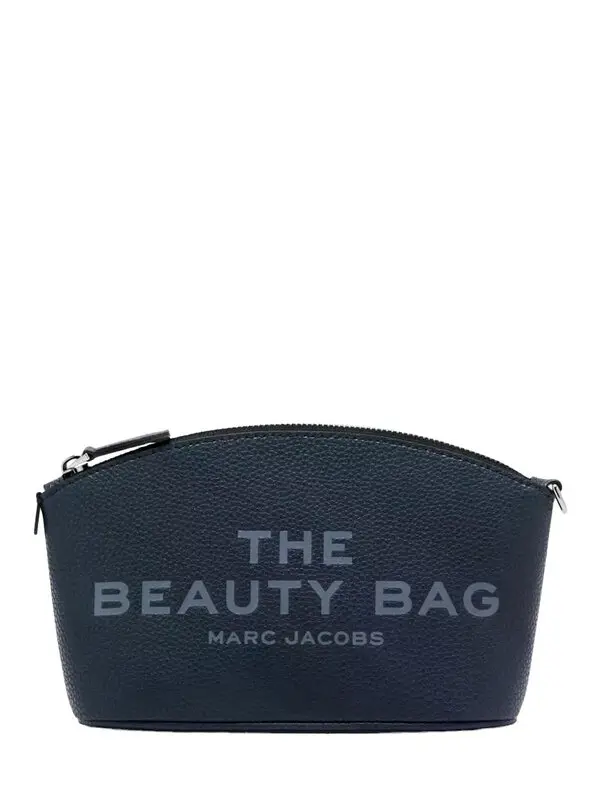 Marc Jacobs The Leather Make Up Bag - Blue