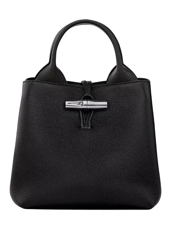 Longchamp S Le Roseau Tote Bag - Black