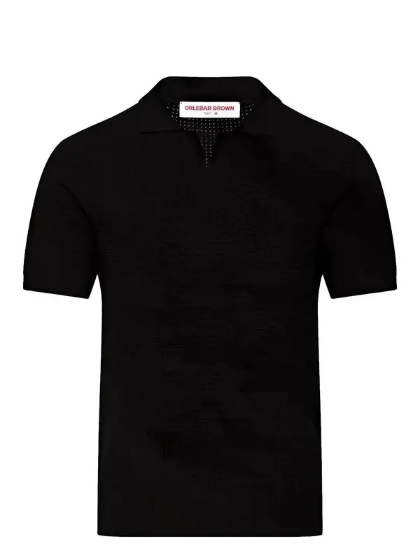 Orlebar Brown Roddy Polo Shirt - Black