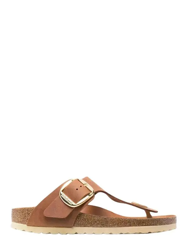 BIRKENSTOCK Gizeh T-bar Sandals - Brown