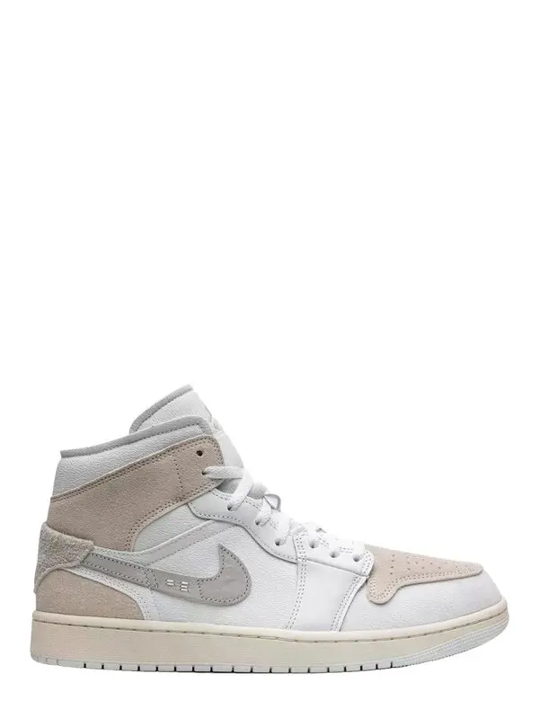 JORDAN Air 1 Mid Se Craft Tech Grey Sneakers - Neutrals