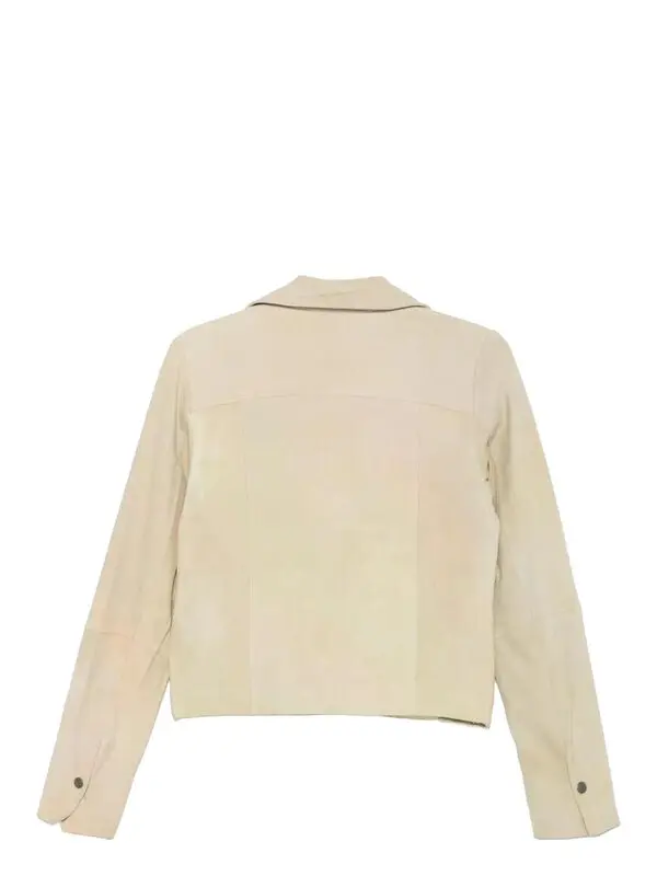 Frenckenberger Suede Jacket - Neutrals