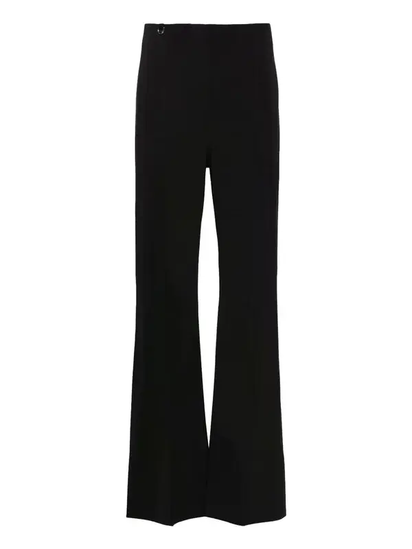 Jacquemus Apollo Flared Trousers - Black