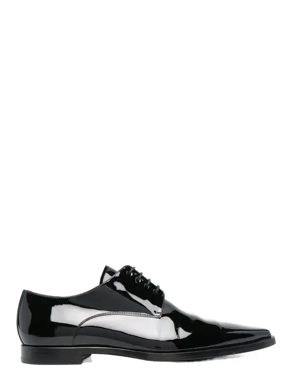 Dsquared2 Calf Leather Derby Shoes - Black