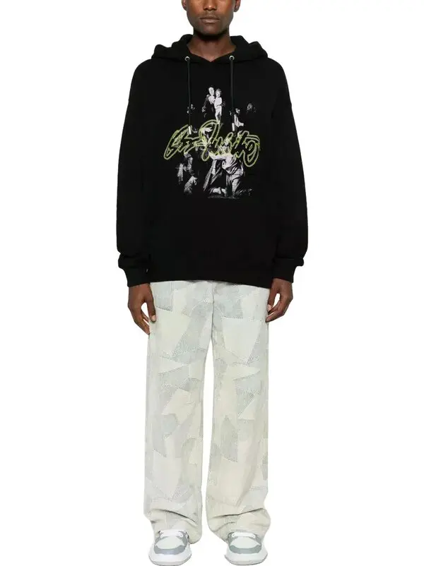 Off-White Script Mary Hoodie - Black