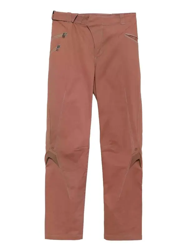 KIKO KOSTADINOV X Fox Lab Moto Trousers - Brown