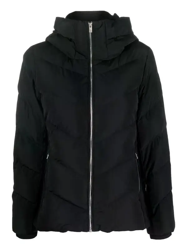 Fusalp Hooded Quilted Puffer Jacket - Black