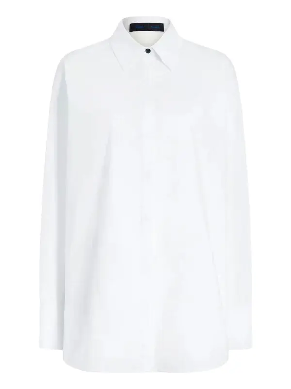 Proenza Schouler Cotton Shirt With Buttoned Cuffs - White