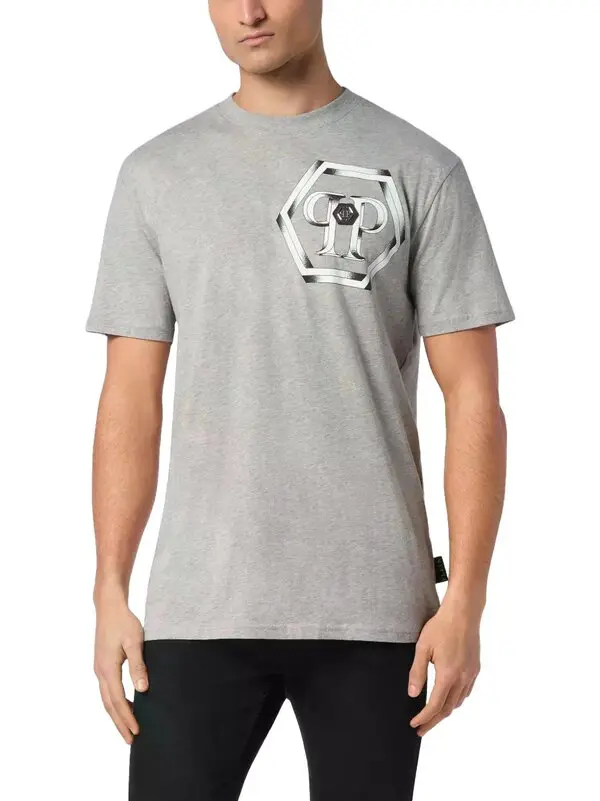 Philipp Plein Hexagon T-shirt - Grey