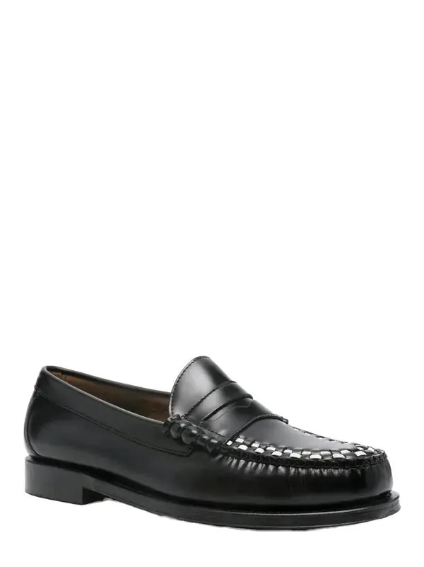 G.H.BASS Weejuns Larson Weave Loafers - Grey