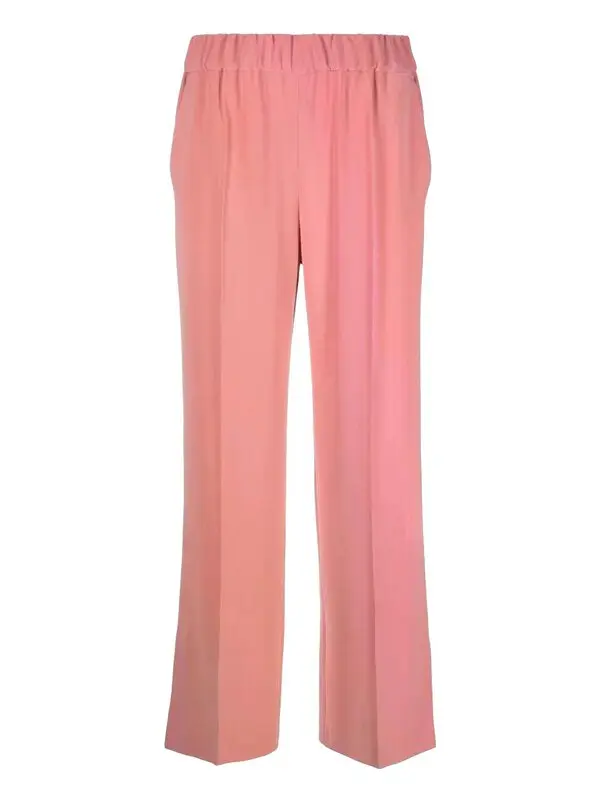 Alberto Biani Cropped Wide-leg Trousers - Pink