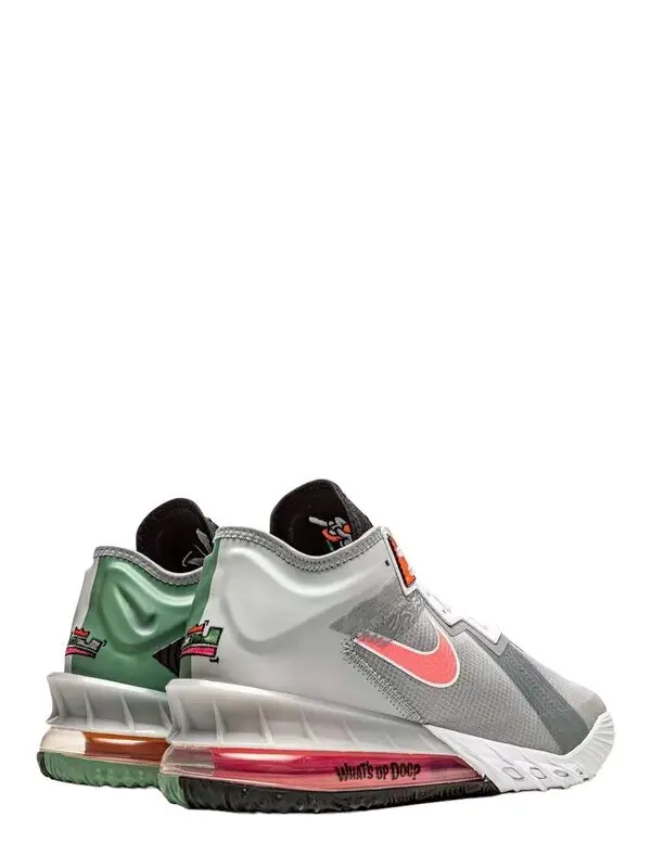 Nike X Space Jam Lebron 18 Low Bugs Vs Marvin Sneakers - Grey