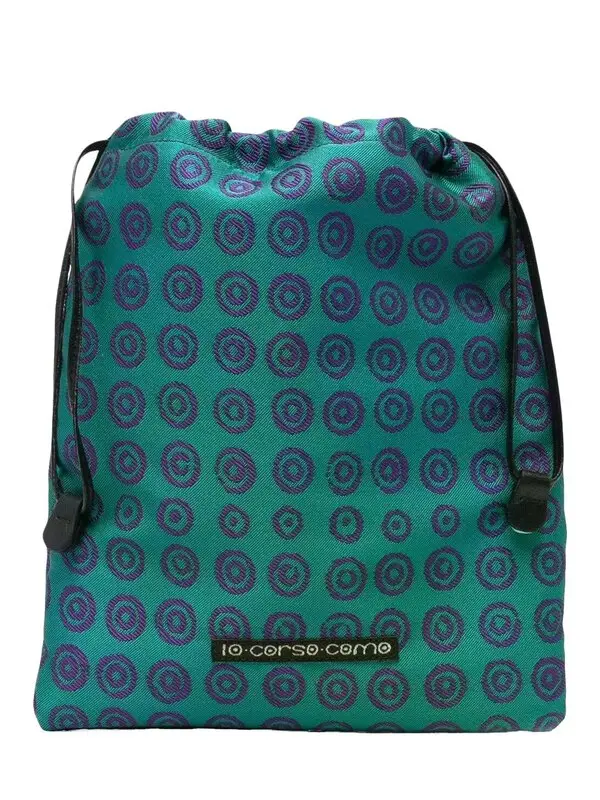 10 CORSO COMO Drawstring Makeup Bag - Blue