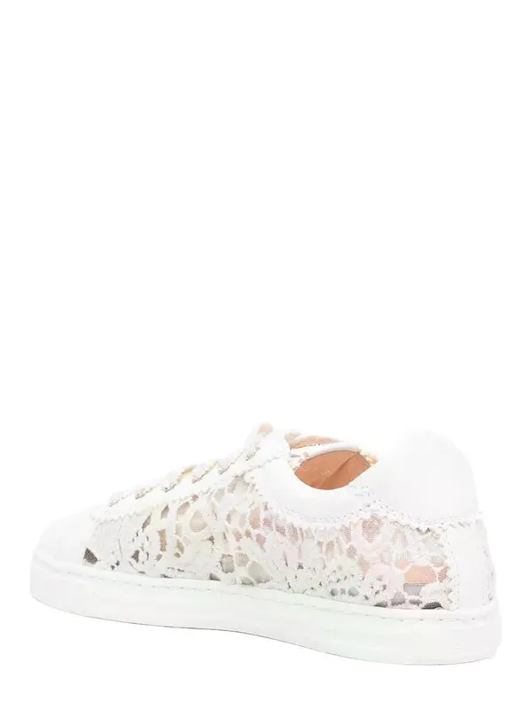 Agl Low Top Lace Sneakers - White
