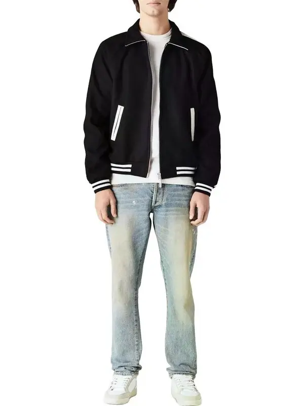 Rhude Motif-print Bomber Jacket - Black