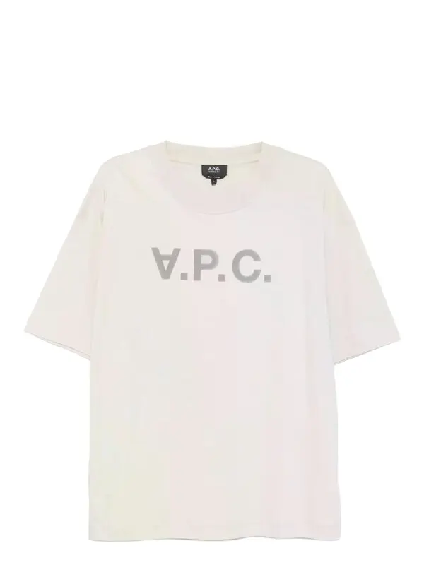 A.p.c. Oversize Grand Vpc T-shirt - Neutrals