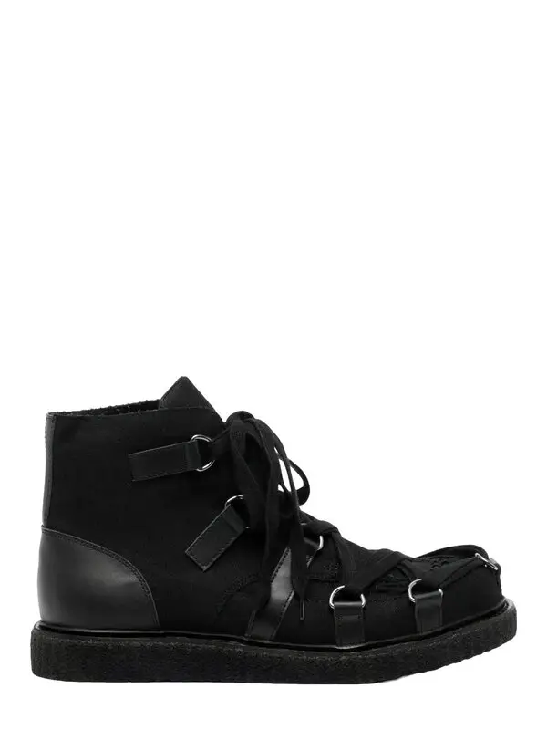Yohji Yamamoto Lace-up Boots - Black