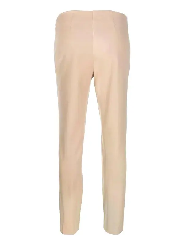 Ralph Lauren Sand Beige Slim-cut Cotton Blend Trousers - Neutrals