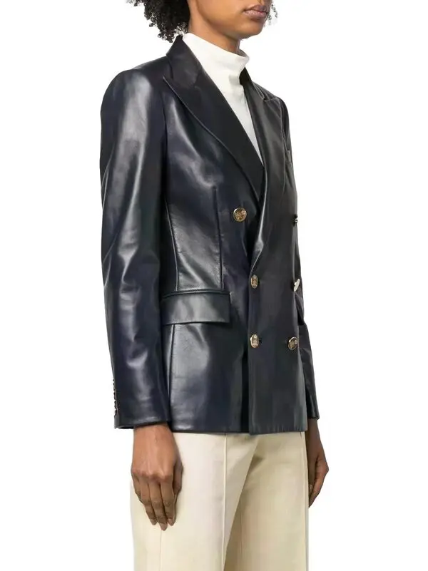 Ralph Lauren Camden Double-breasted Blazer - Blue